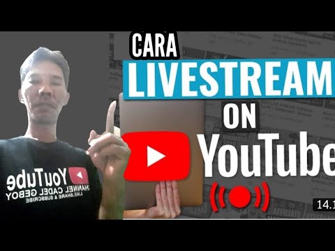 cara live streaming youtube di hp agar banyak yang nonton - YouTube