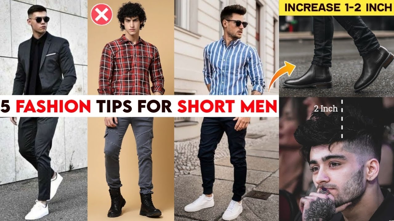 Fashion Tips For Men | Men's Style | Fashion Tips For Short Guys - YouTube