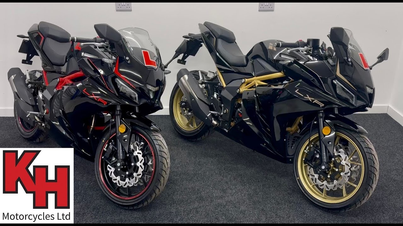 2025 Lexmoto LXR 125 Learner Legal Sports Bike - YouTube