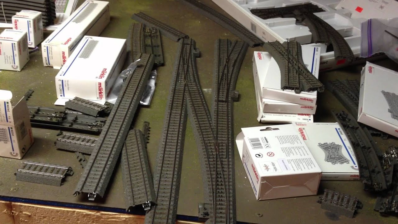 Marklin new layout idea setup - YouTube