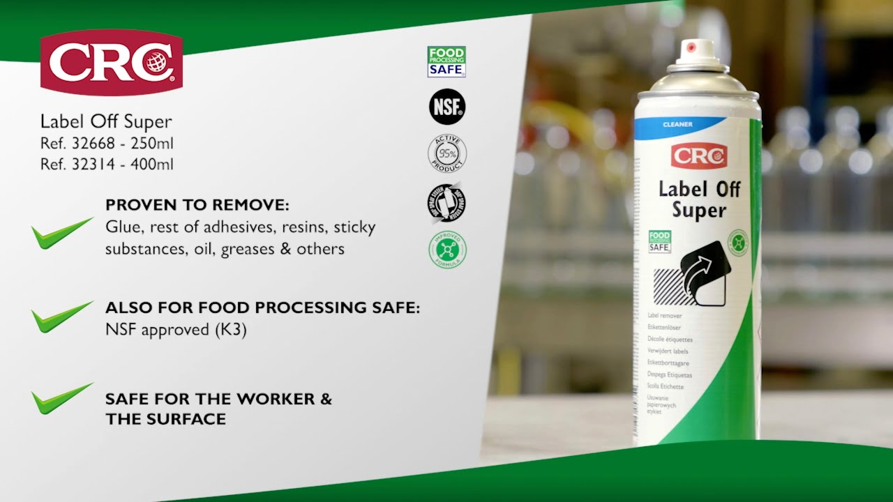 CRC Label Off Super In The Production Line - YouTube