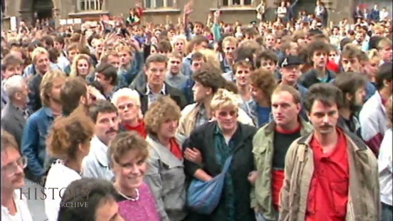 188 #Germany GDR DDR 1989 Leipzig Revolution (3/4) Nikolai Church ...