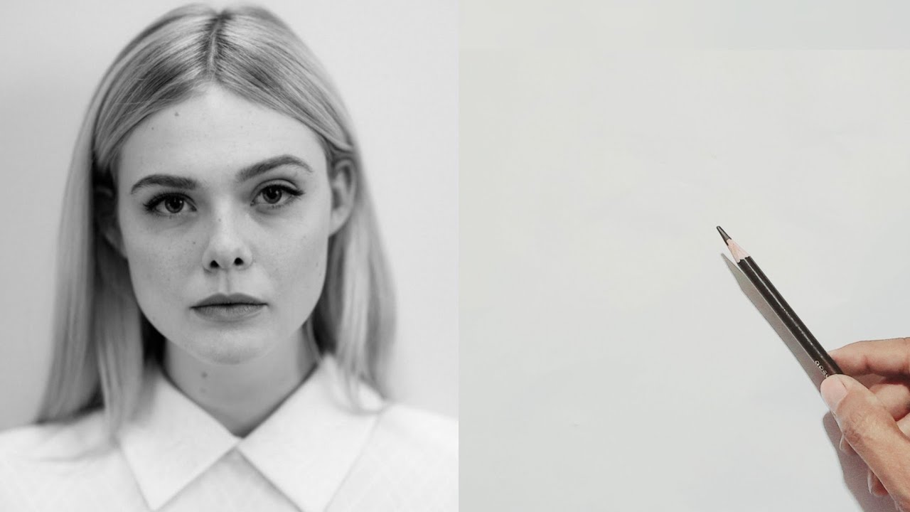 How to apply Loomis method on photo step by step | Realistic portrait ...