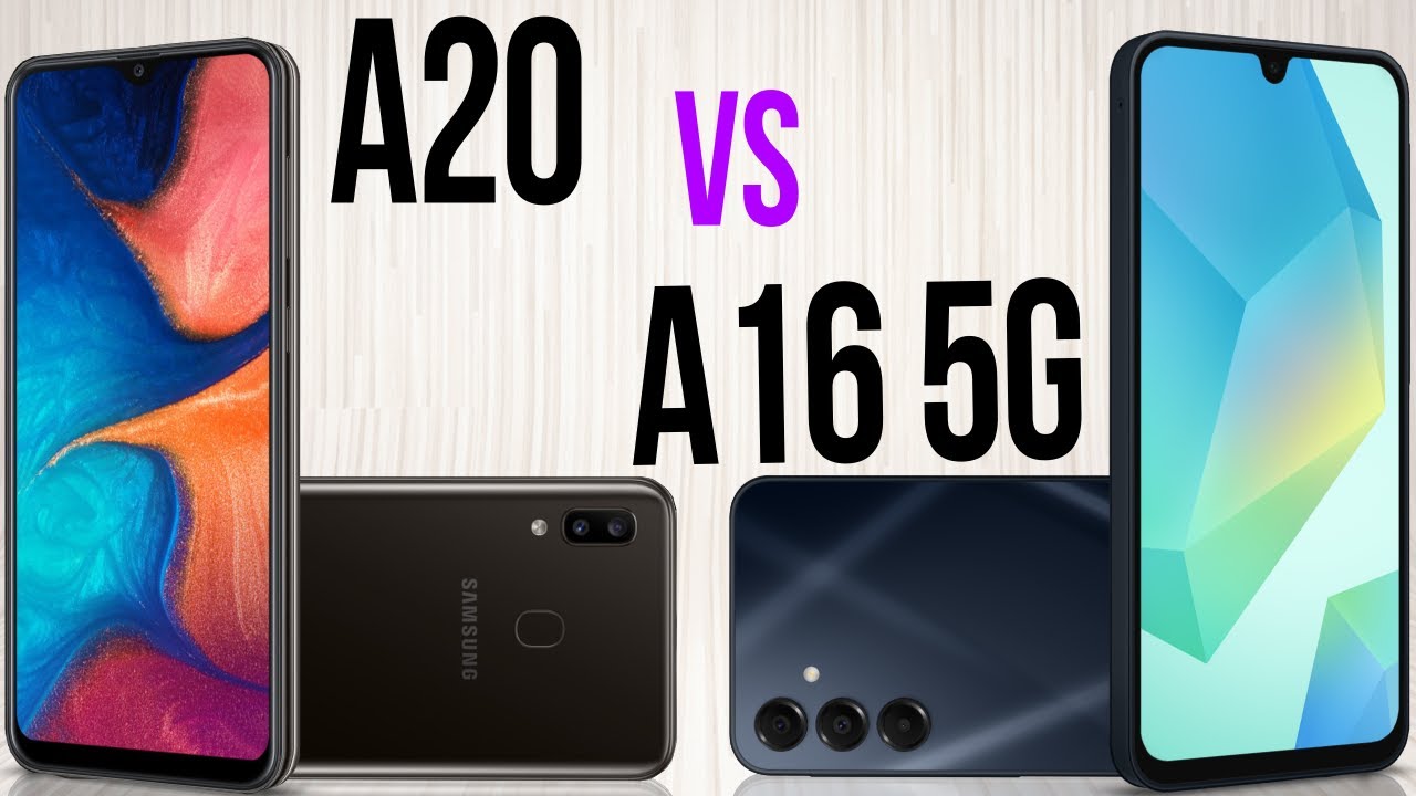 A20 vs A16 5G (Comparativo & Preços) - YouTube