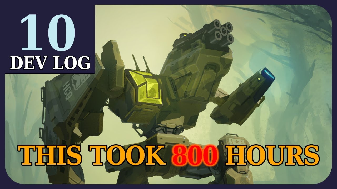 805 Hours working on an indie game | Drop Command Dev Log 10 - YouTube