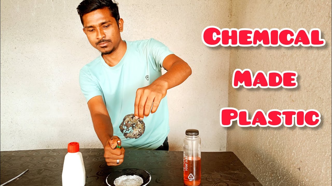 How made plastic.ghar mein Banaya plastic. - YouTube