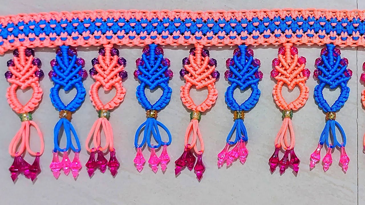 Macrame Toran / Macrame Toran new Design - YouTube