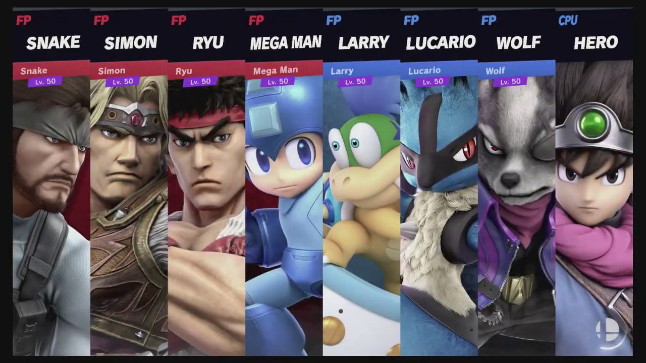 Super Smash Bros Ultimate Amiibo Fights – Request #13305 Konami ...