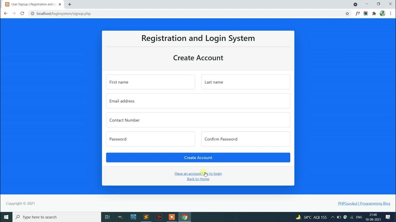 User Registration & Login With Admin Panel V2 Last Updated 15 Jan 2025 ...