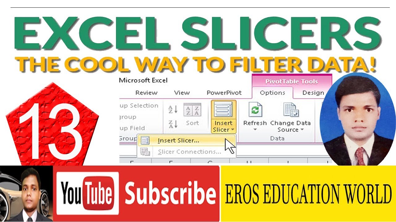 Excel Slicers The Cool Way To Filter Data Excel Mein Data Ko Filter Kaise Kare Ms Excel