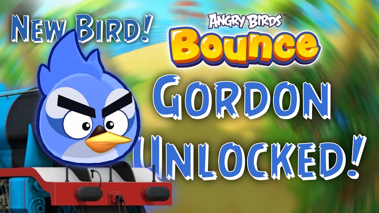 Angry Birds Bounce Character: Gordon Unlocked! - YouTube