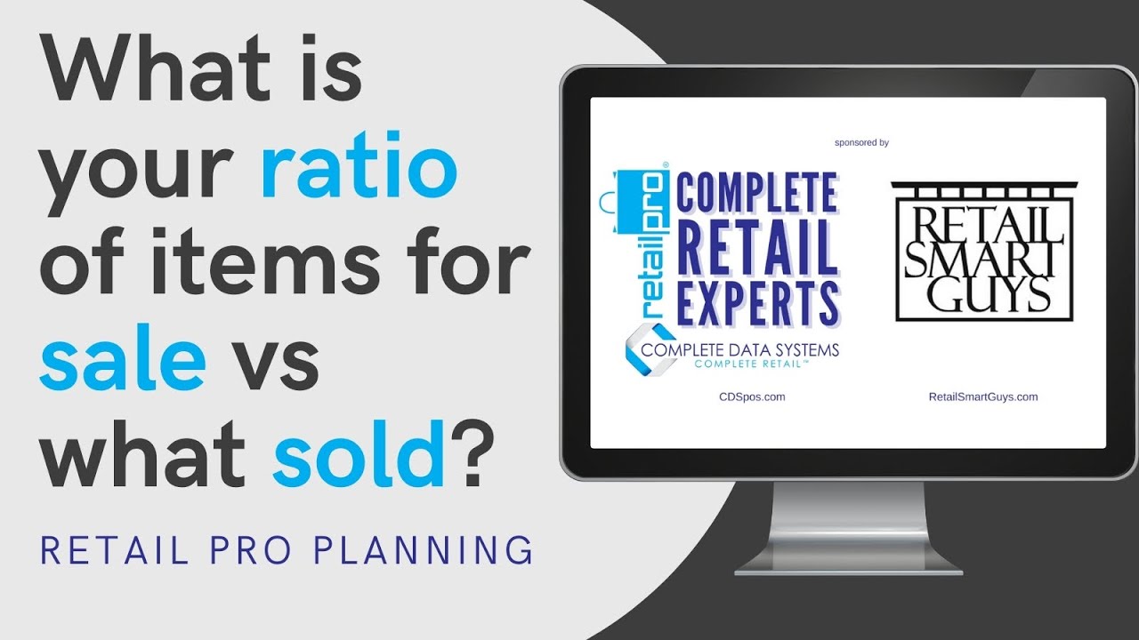 Retail Pro Open To Buy Planning: Stock To Sales Ratio - YouTube