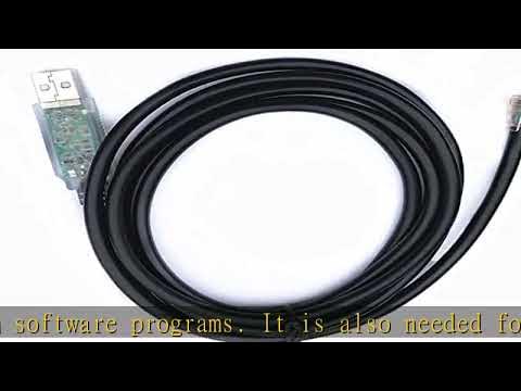 EZSync USB-to-RS232 Serial Interface Programming Control Cable for ...