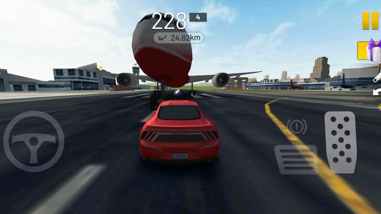 I was checking the top speed of my Mustang GT in runway of the airport ...