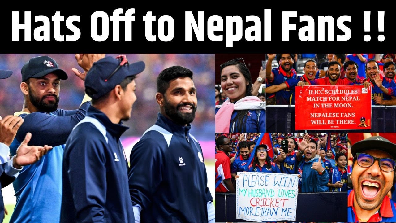 Nepal has most passionate Fan Base in World Cricket | Hats off to Nepal ...