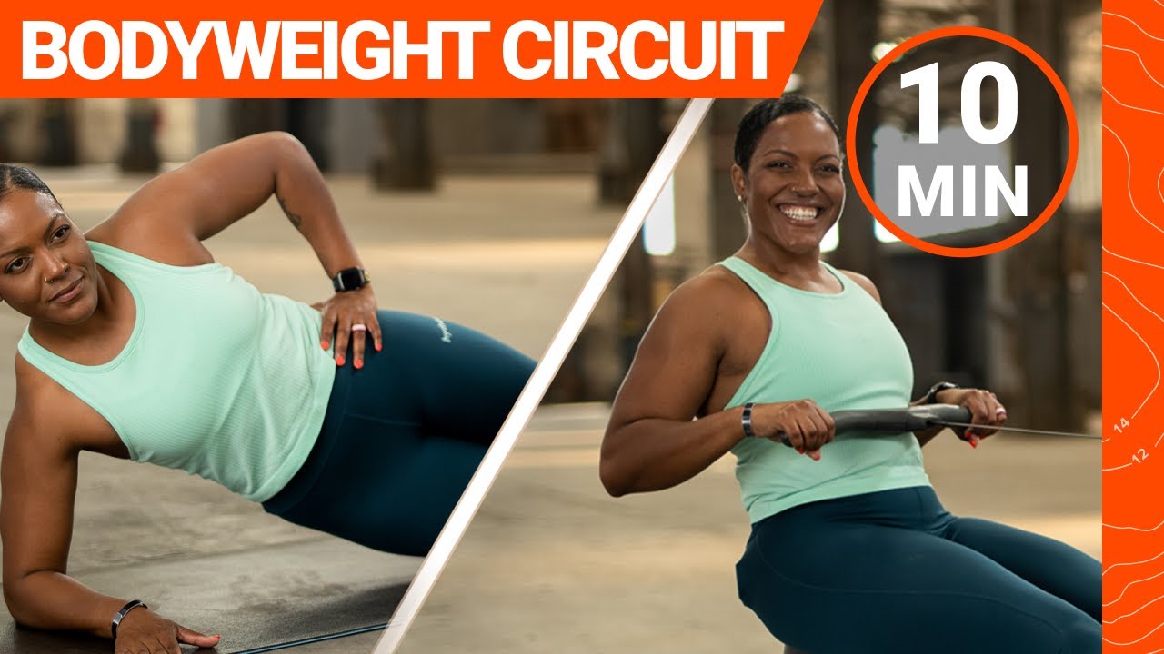 10-Minute Beginner Bodyweight Circuit Training Workout in Charleston ...