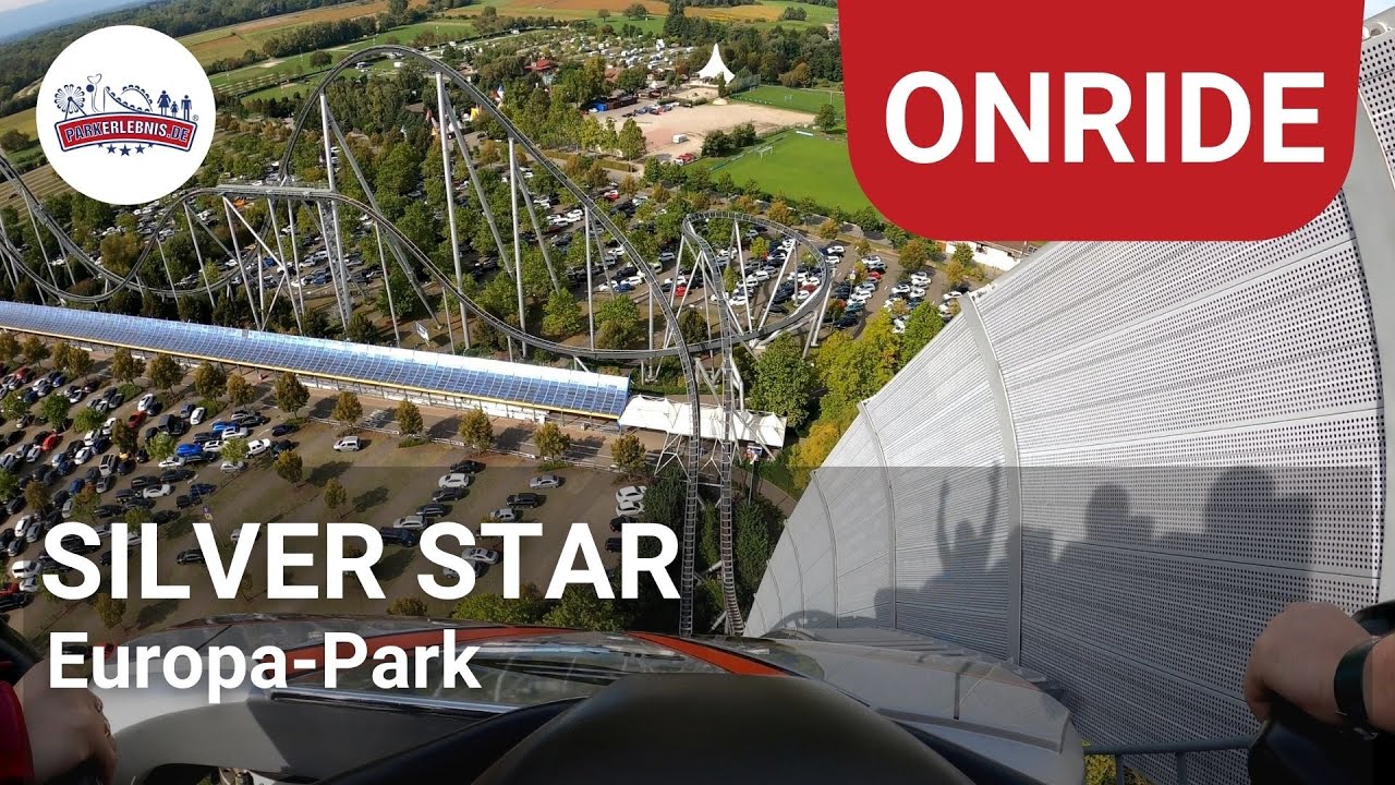 Silver Star im Europa-Park - Onride POV - Höchste Achterbahn ...