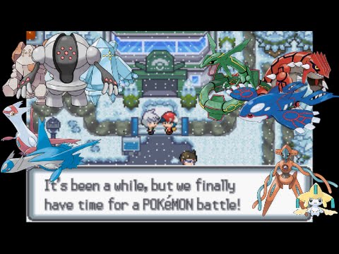 Let's Play Pokemon Light Platinum 46 - Hoenn Legendaries - YouTube