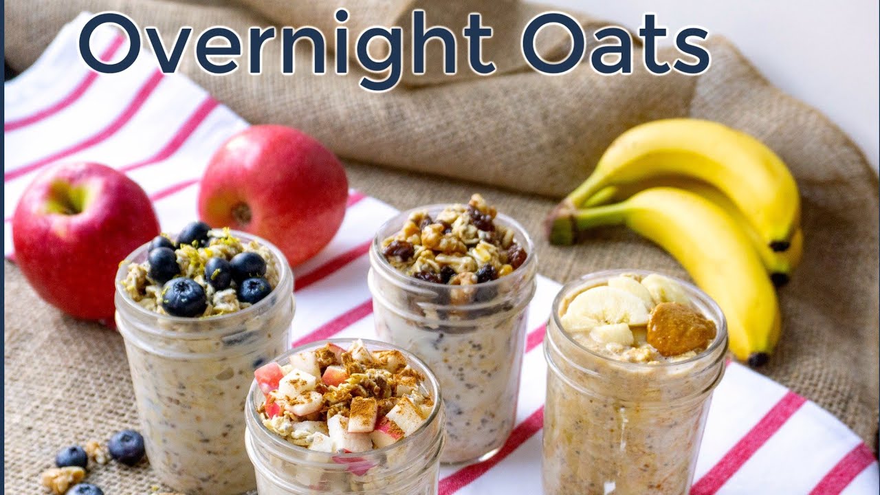 OverNight Oats Breakfast For Weight Lose || Portion Control Breakfast ...