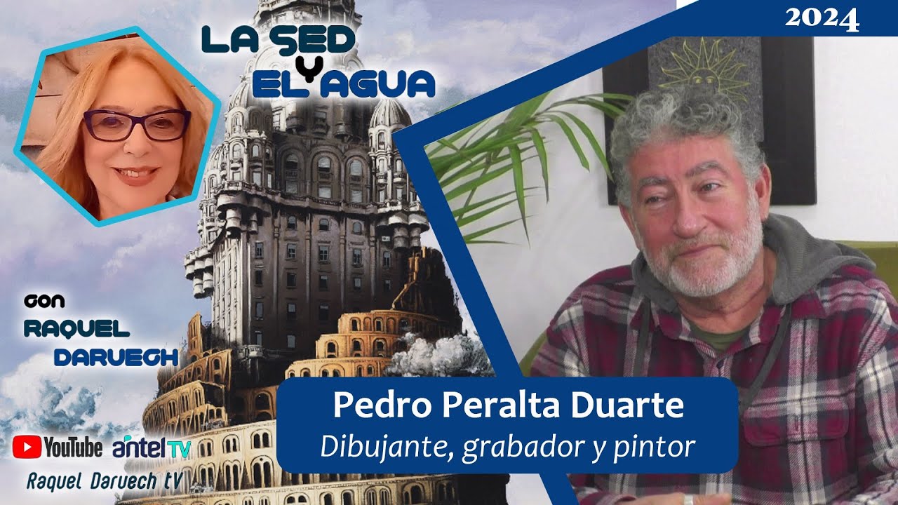 Pedro Peralta Duarte (Dibujante, grabador y pintor) - YouTube