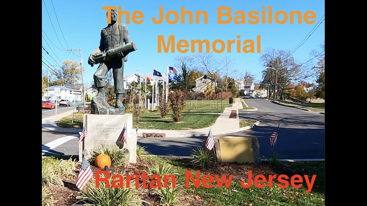 Paying tribute to a New Jersey Hero...John Basilone Memorial - YouTube