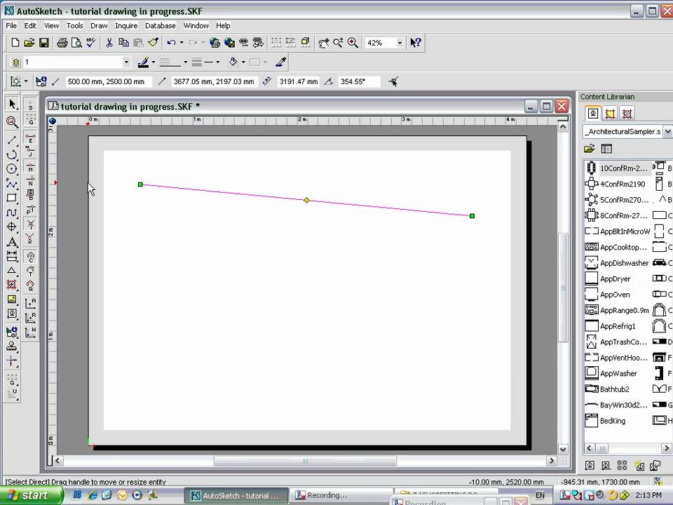 autosketch quick start tutorial - part 4.wmv - YouTube