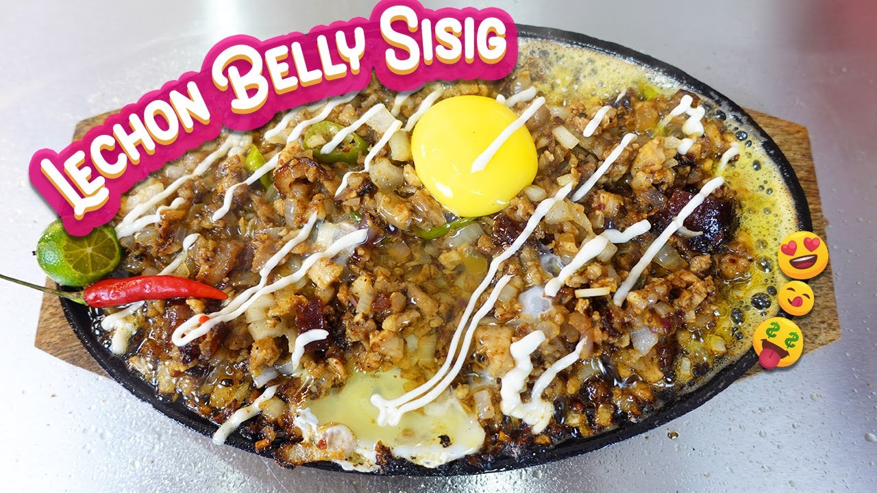 Lechon Belly Sisig Recipe - YouTube