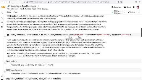 DeepChem Introduction Tutorials - YouTube