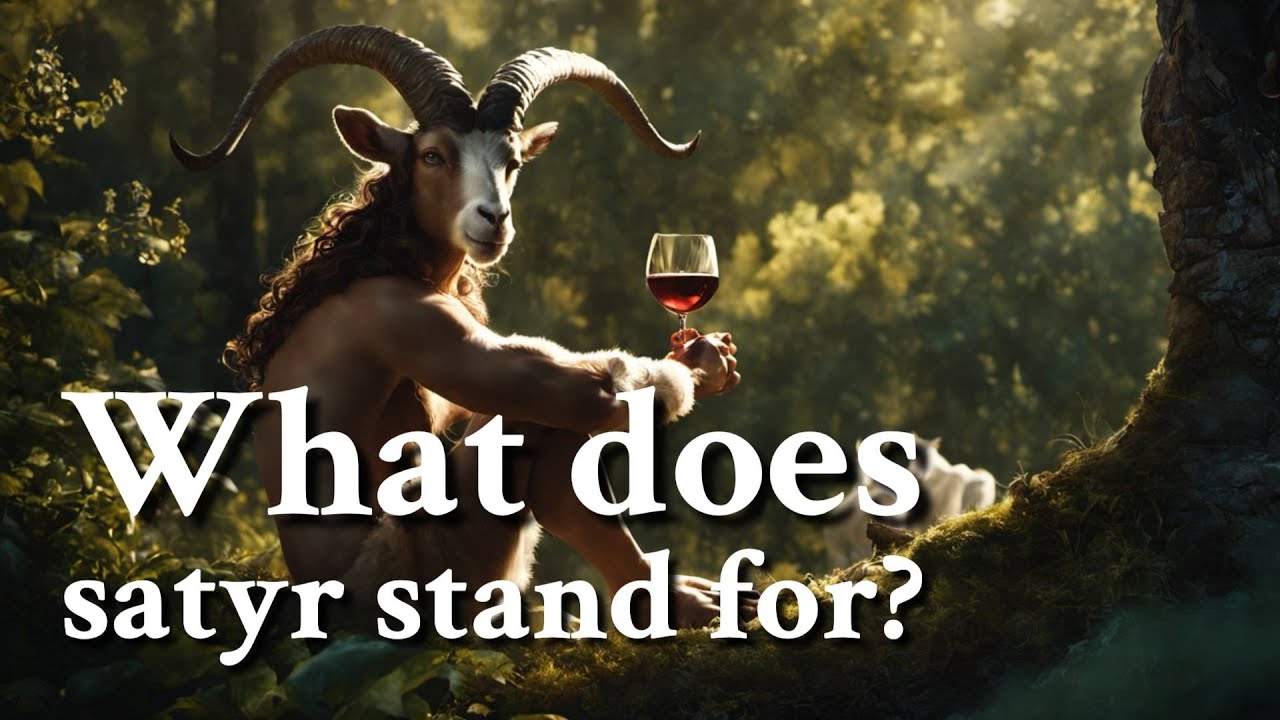 What does satyr stand for? Greek Mythology Story - YouTube