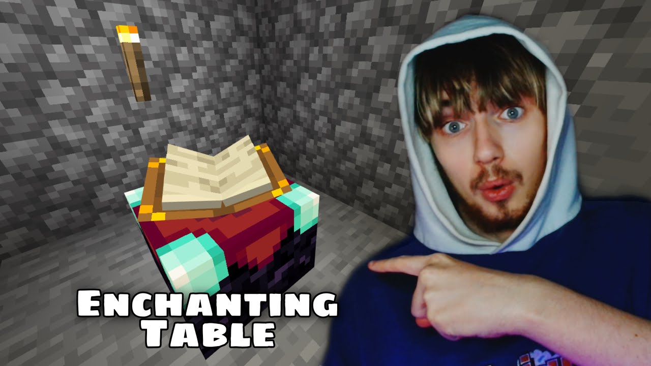 I FINALLY Made An ENCHANTING TABLE - YouTube