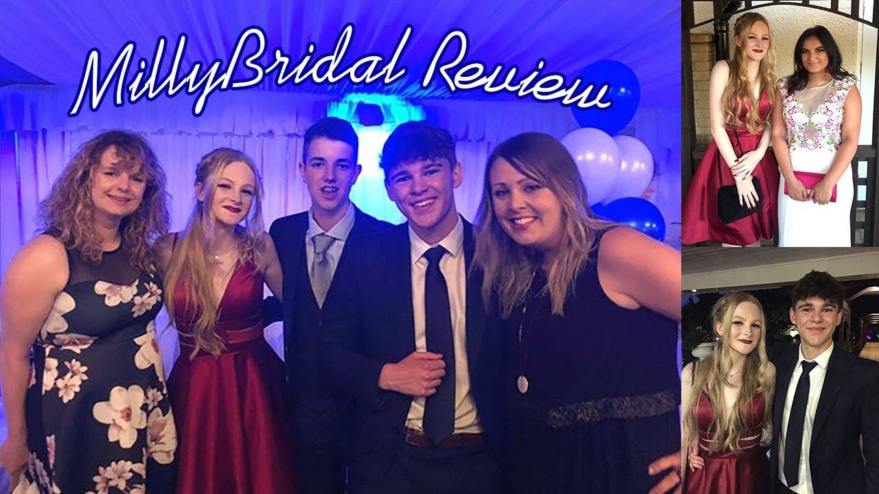 MillyBridal #Prom Dress Review (unboxing and try on) | Best Formal ...