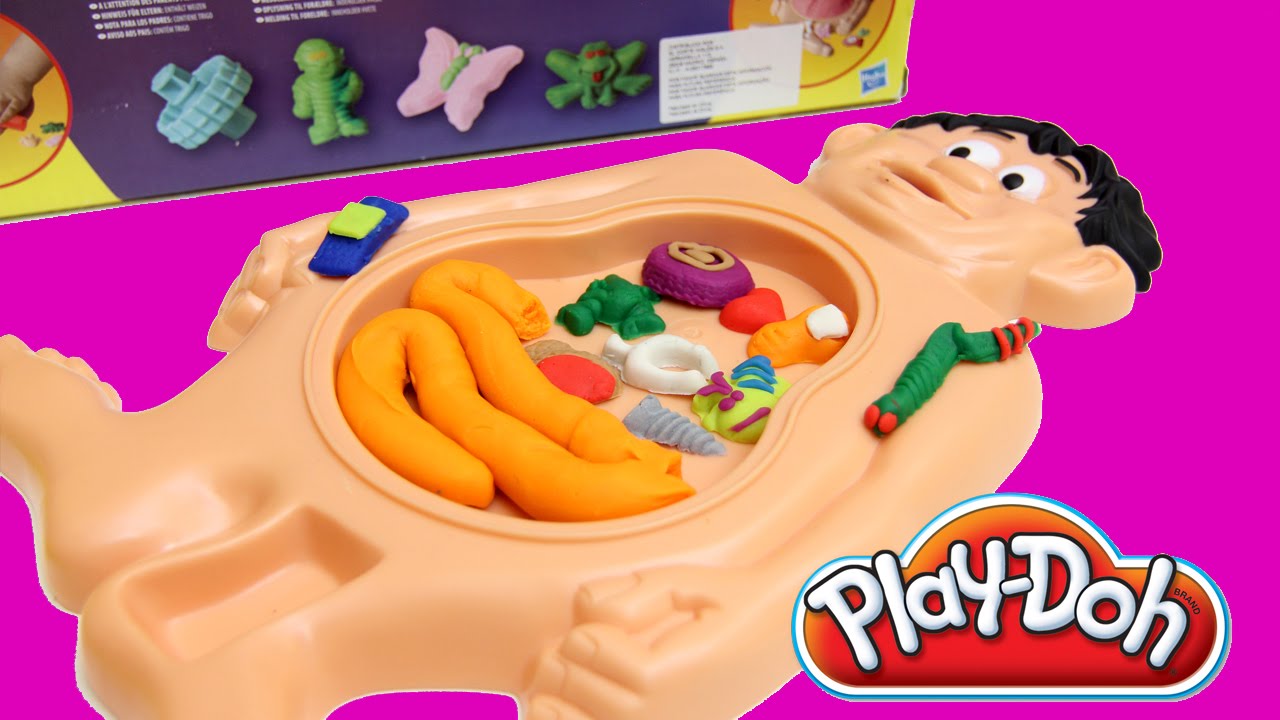 DibusYmas Play Doh Operation game doctor playset play dough by ...