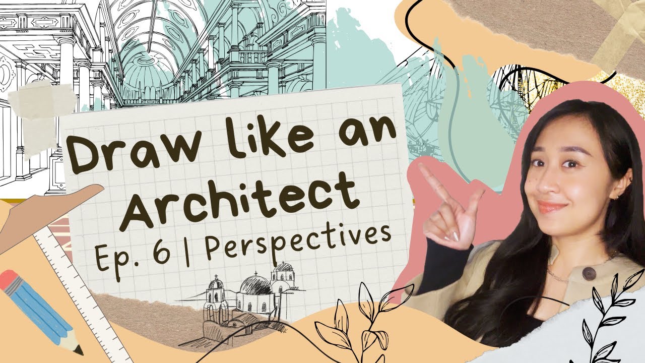 DRAW LIKE AN ARCHITECT - A SIMPLE GUIDE TO PERSPECTIVE DRAWINGS - YouTube