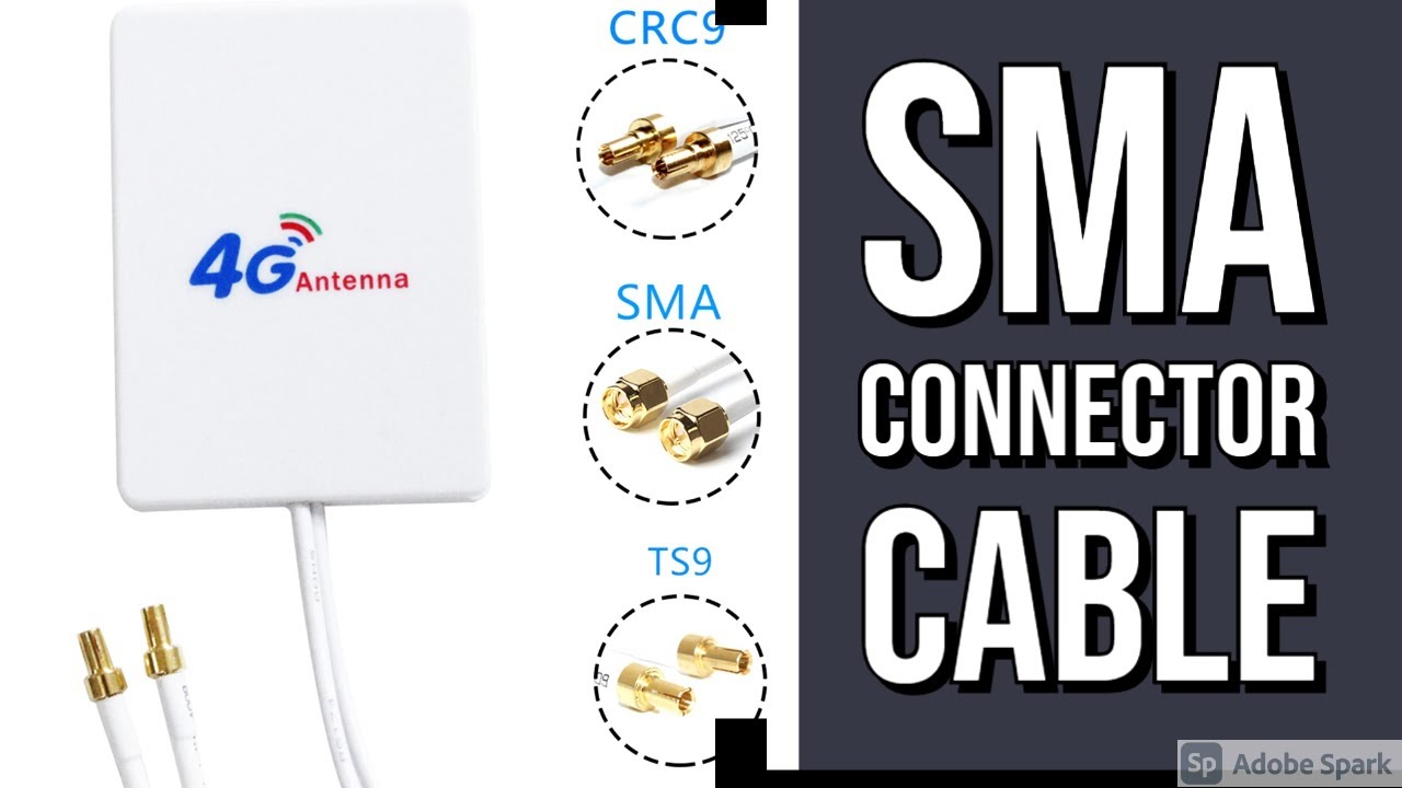 3 Meter 3G 4G LTE Router Modem Aerial External Antenna with TS9 CRC9 ...