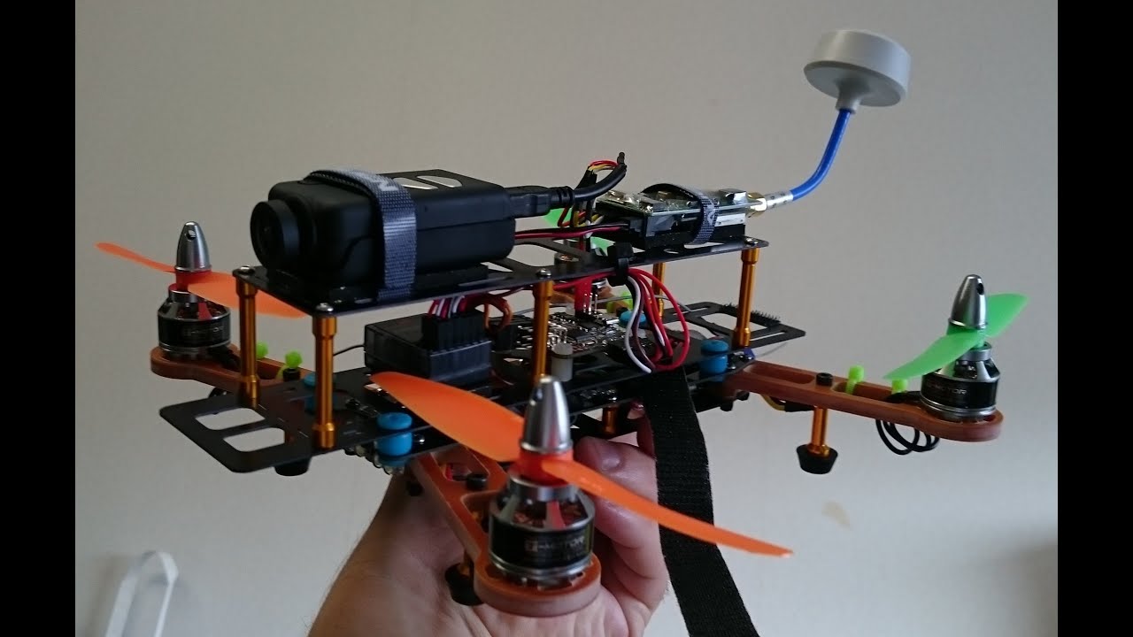 Hobbyking Dart 250FPV quadcopter first flight - YouTube