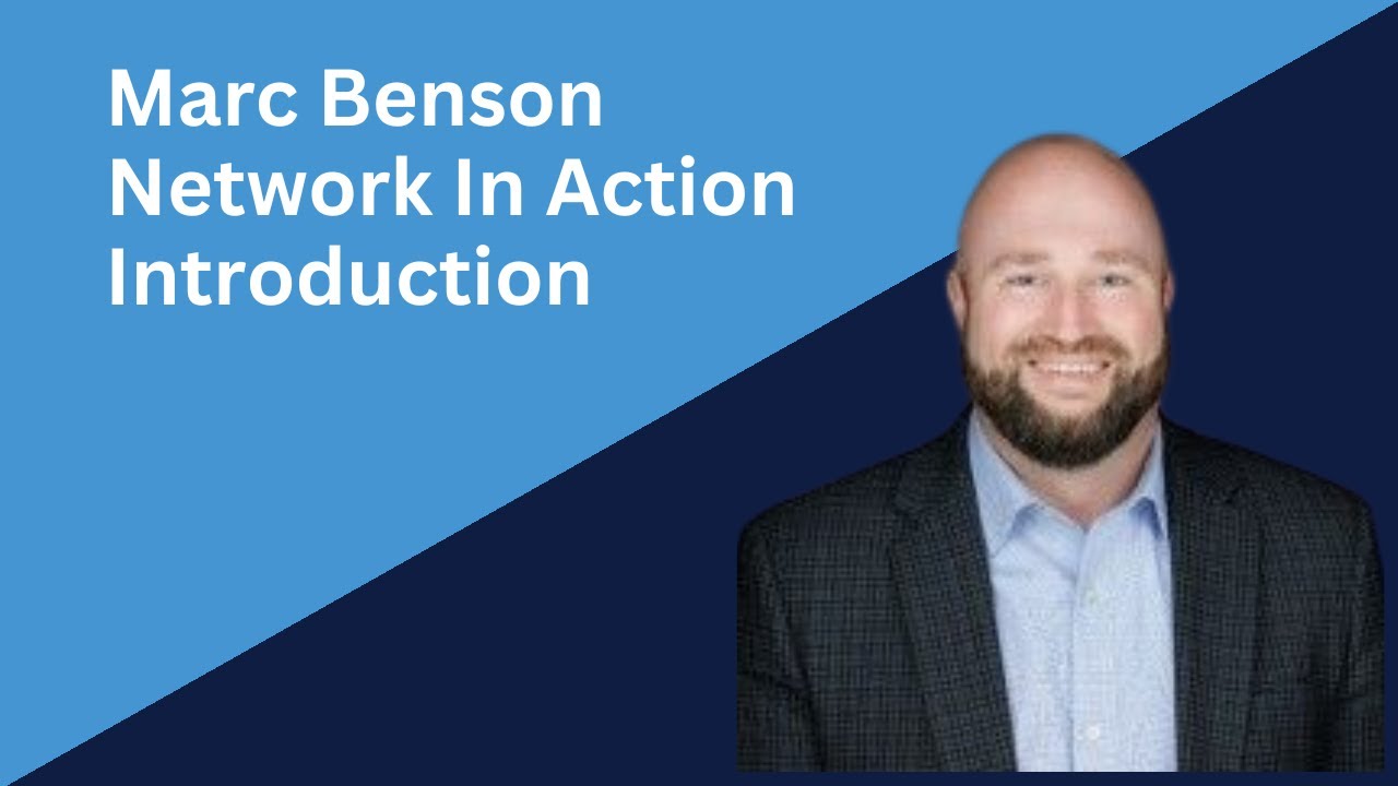 Marc Benson Introduction - YouTube