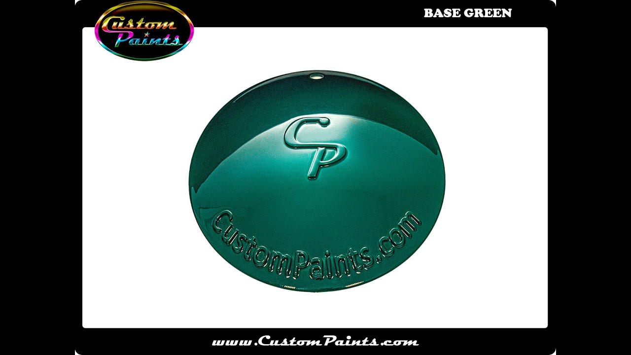Base Color Green - Custom Paints - YouTube
