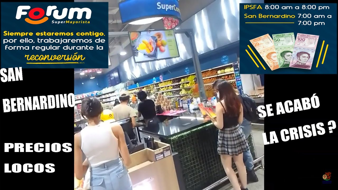 Supermercado FORUM San Bernardino Caracas - YouTube