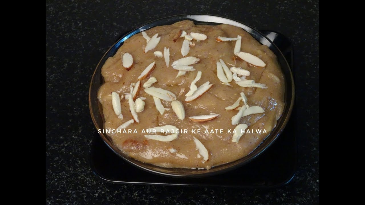 Singhara Aur Rajgir Ke Aate Ka Halwa || Vrat Recipe - Reena Ki Rasoi ...