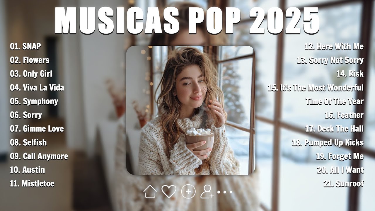 Las Mejores Canciones Pop en Inglés 2025 🎤 Música Internacional para ...