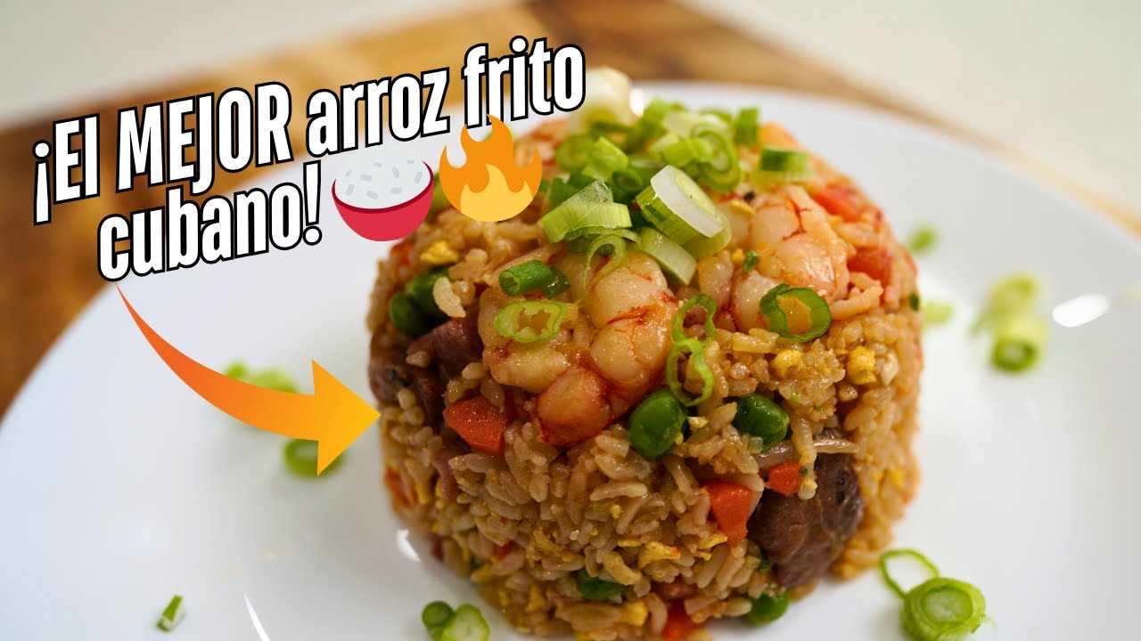 Cómo Hacer Arroz Frito Cubano 🍚🔥 ¡Receta Fácil, Rápida y DELICIOSA! 🇨🇺 ...