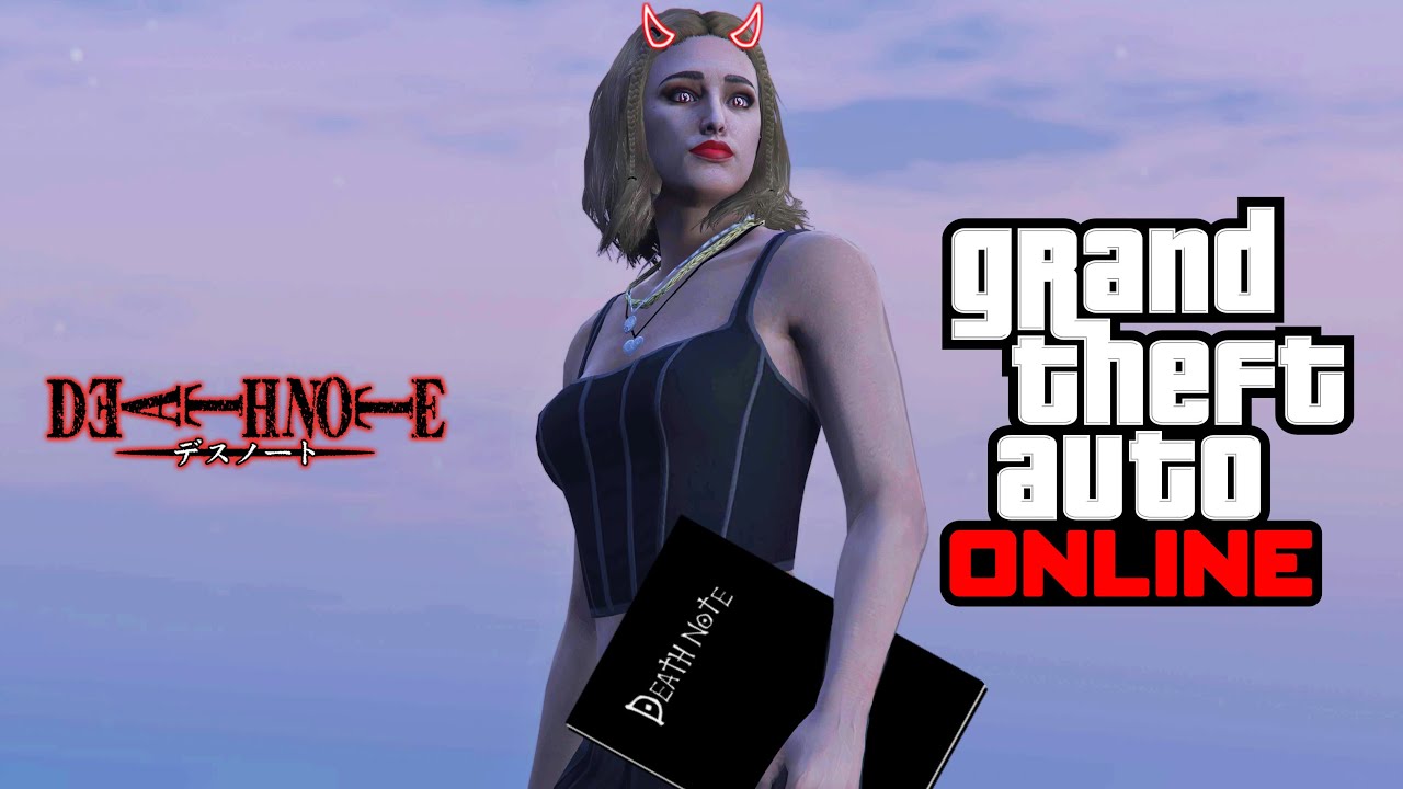 Cute Deathnote Misa Character Creation ️💜 GTA 5 Online DLC - YouTube