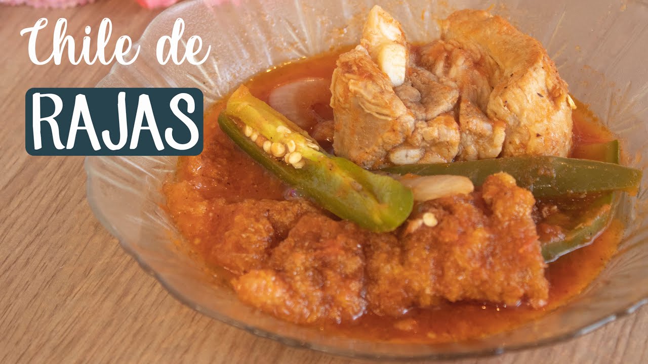 CARNE DE PUERCO CON RAJAS Y CHICHARRÓN | Del corazón al paladar - YouTube