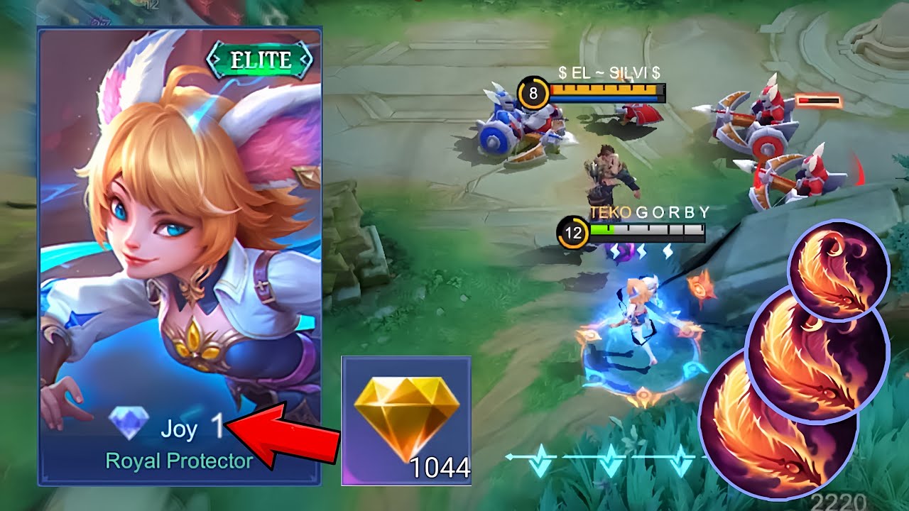 Akhirnya dpt Skin Elite Joy 1 Diamond Kuning⁉️ Skin Nambah Damage ...