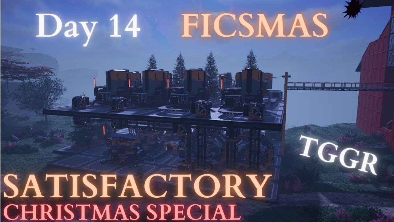 UNLOCKING THE FINAL STAGE OF THE CHRISTMAS FACTORY! | Satisfactory ...