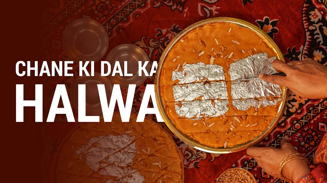 Lucknow's Famous Chane ki Dal ka Halwa - YouTube