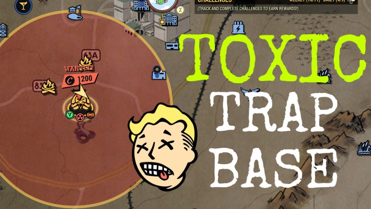 trap bases are back in fallout 76… part 3 - YouTube