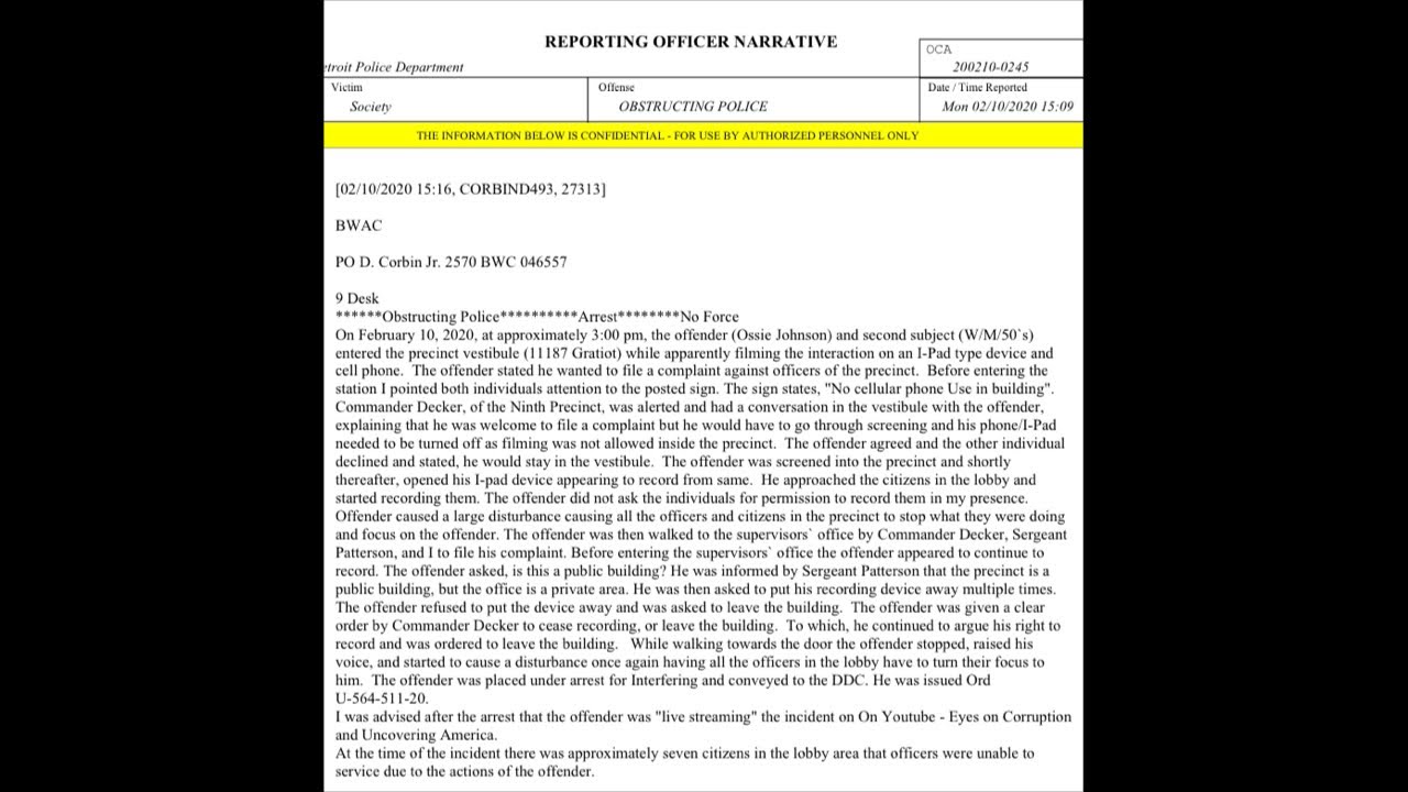 How To Identify Destroy A Falsified Police Report Detroit Police how-to-identify-destroy-a-falsified-police-report-detroit-police