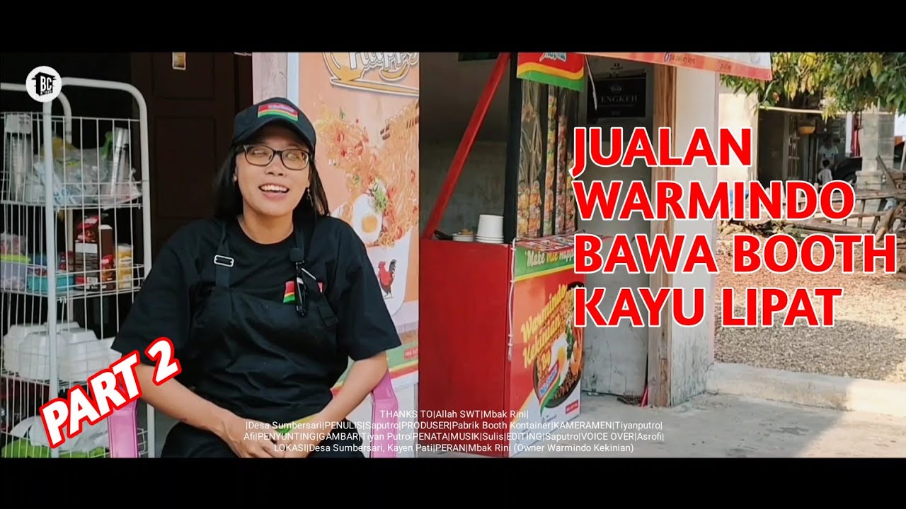 Part2 Explore Pati | Jualan Warmindo Kekinian Di Desa Dengan Booth kayu ...