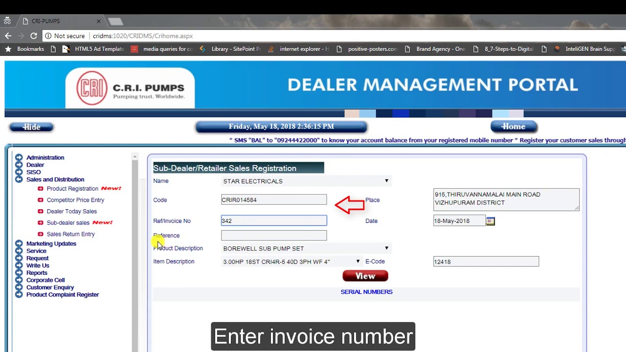 DMS portal - YouTube